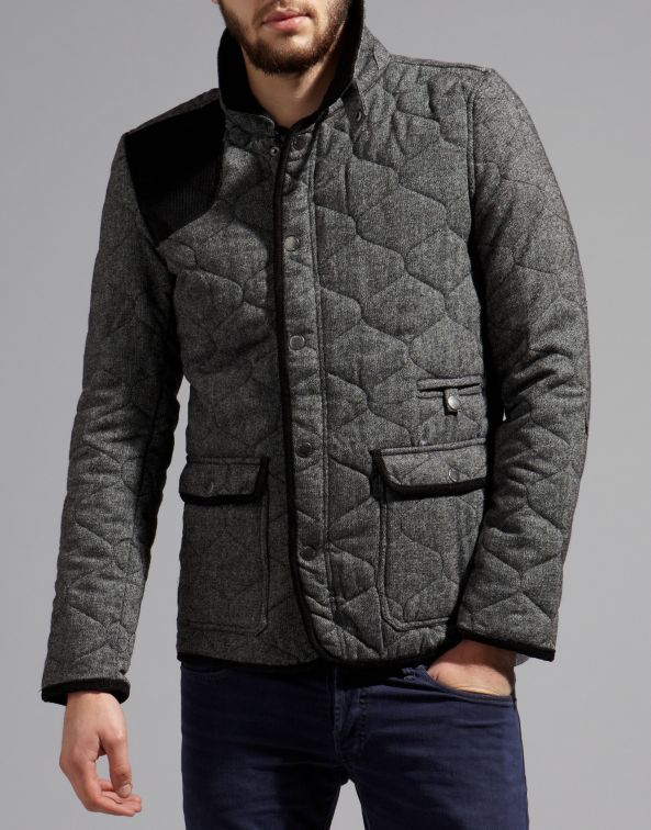 Patchwork Jacket Men