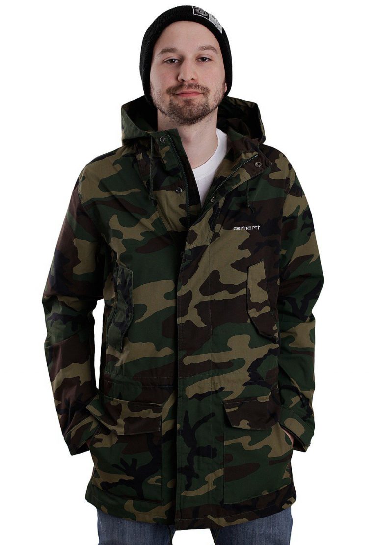 Camo Parka Jacket - Jackets