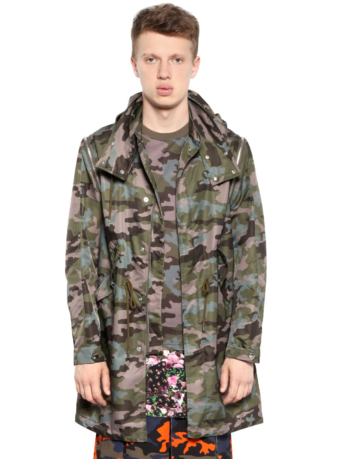 Camo Parka Jacket - Jackets