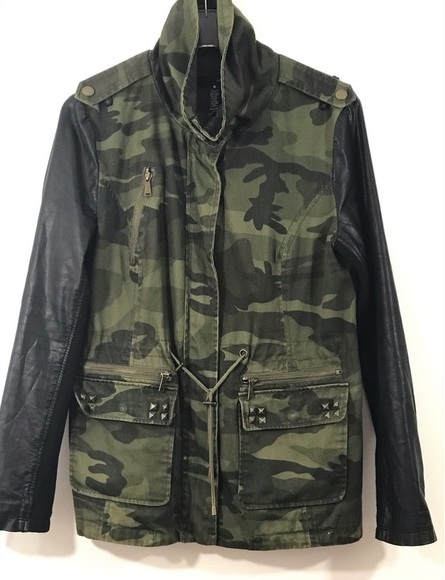 Green Camo Jacket - Jackets