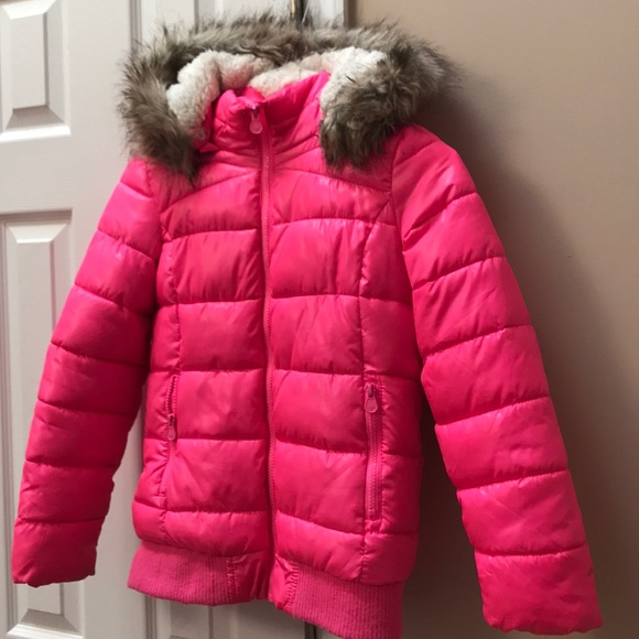 Pink Winter Jacket - Jackets