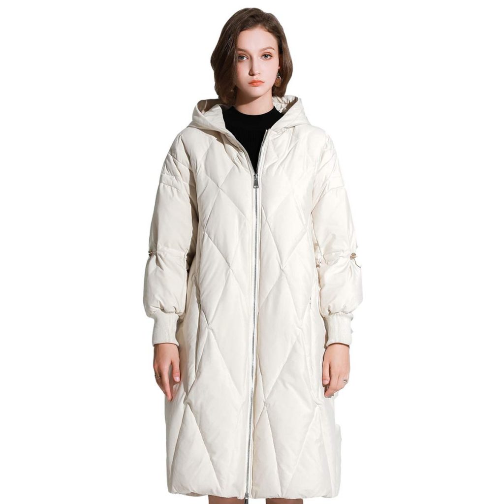 White Down Jacket - Jackets