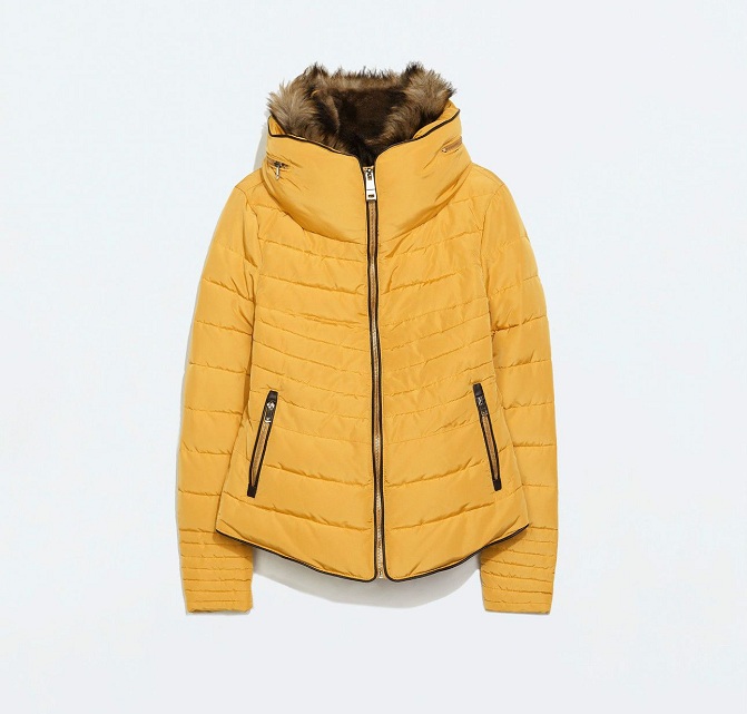 Yellow Winter Jacket - Jackets