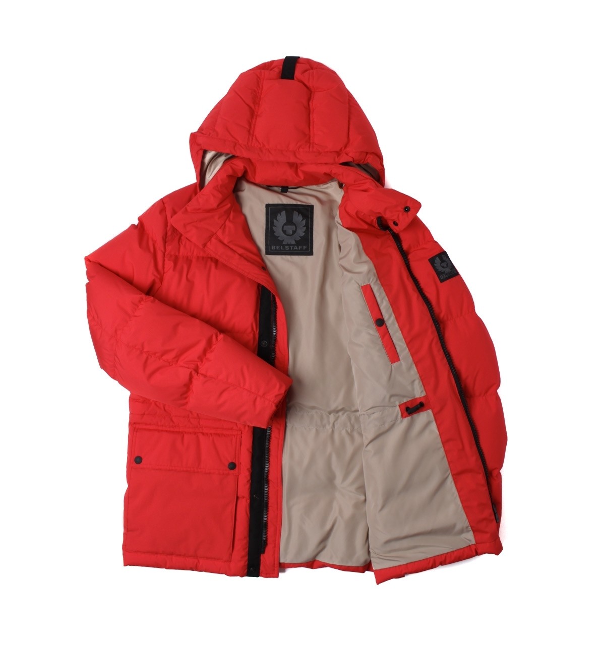 Red Down Jacket - Jackets