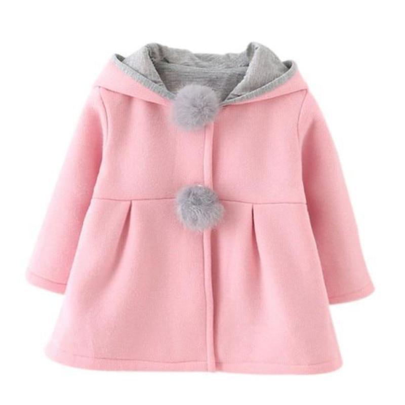 Pink Winter Jacket - Jackets