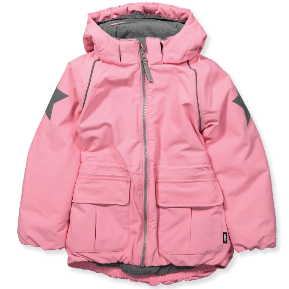 Pink Winter Jacket - Jackets