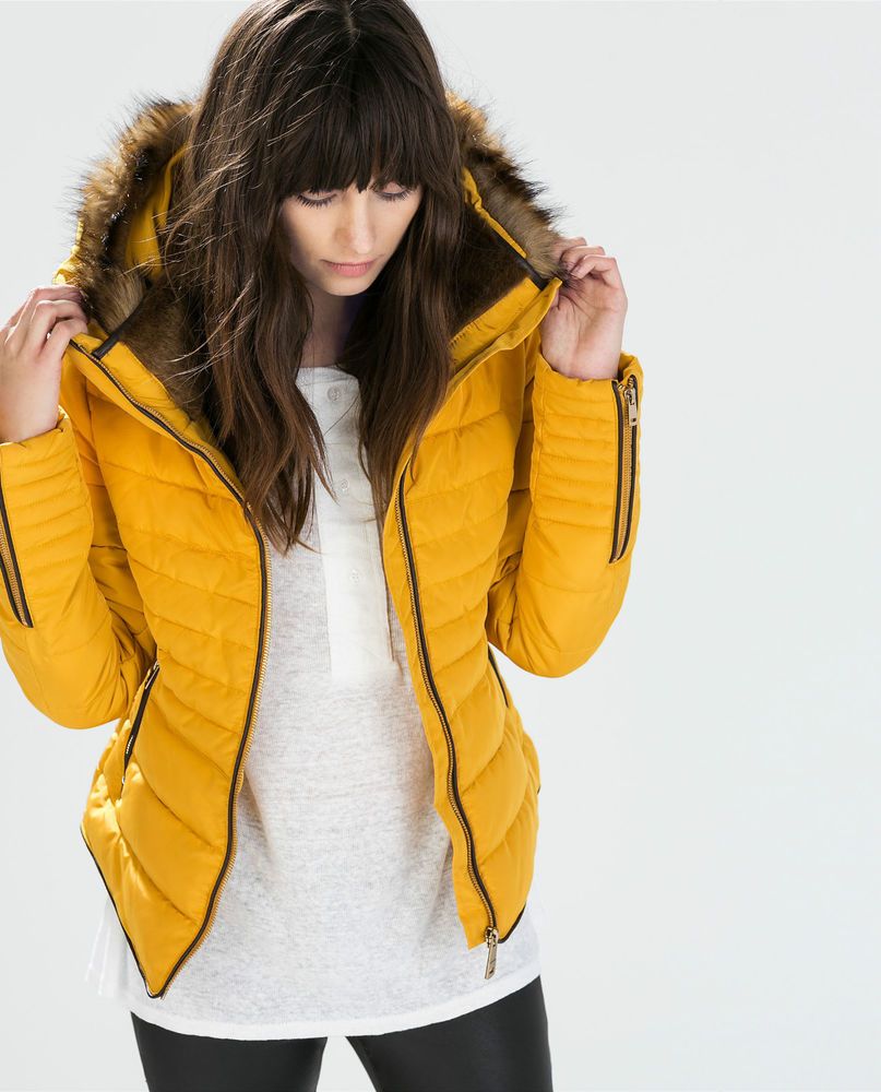 Yellow Winter Jacket - Jackets