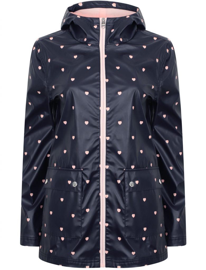Polka Dot Rain Jacket - Jackets