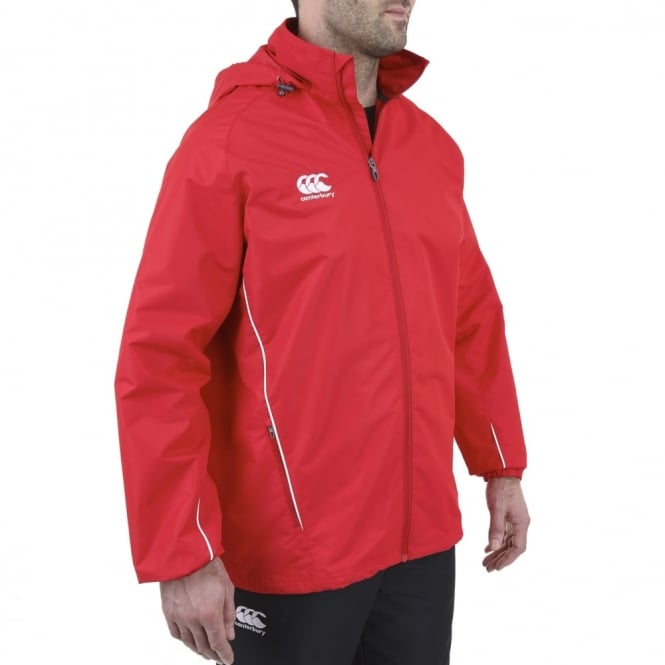 Red Rain Jacket - Jackets