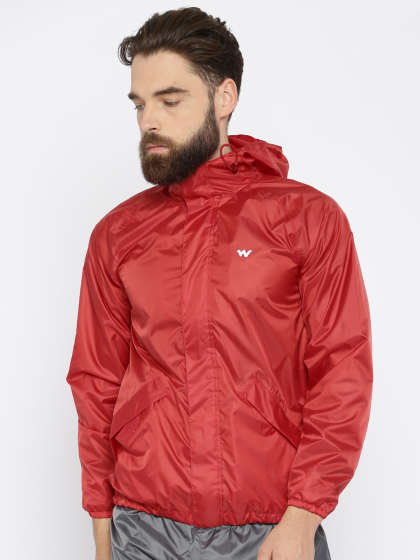 Red Rain Jacket - Jackets