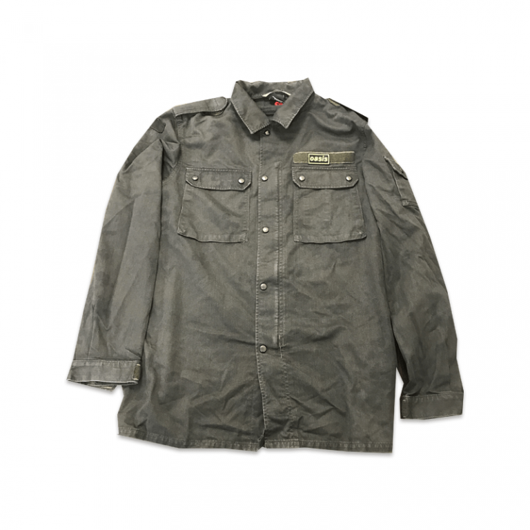 Grey Military Jacket - Jackets