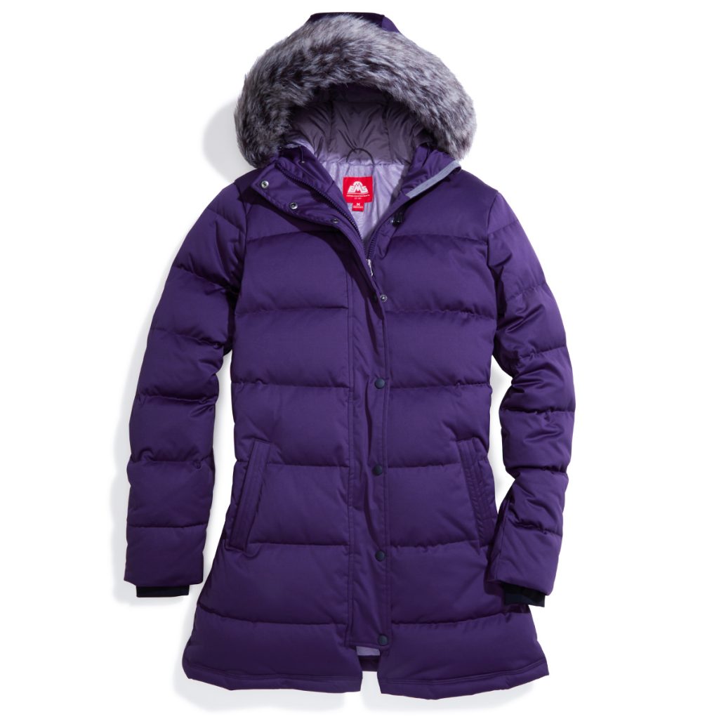 Purple Down Jacket - Jackets